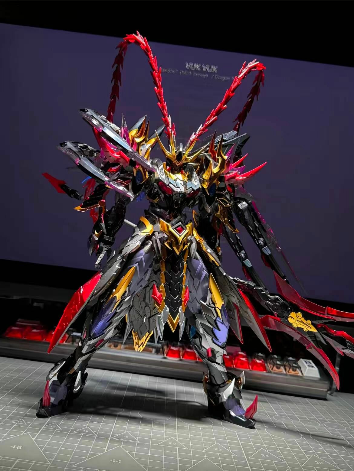 Motor Nuclear Gundam/Фигурка-LVBU/Alloy Skeleton Соберите модель/25.5CM(коробка)/Подарки для мальчиков