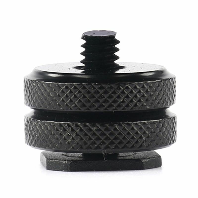 Тройной адаптер для горячего башмака, Двойной винт