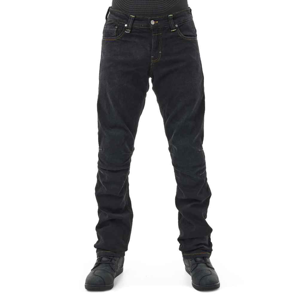 Мотоджинсы Dragonfly URBAN Black. 34. Черный