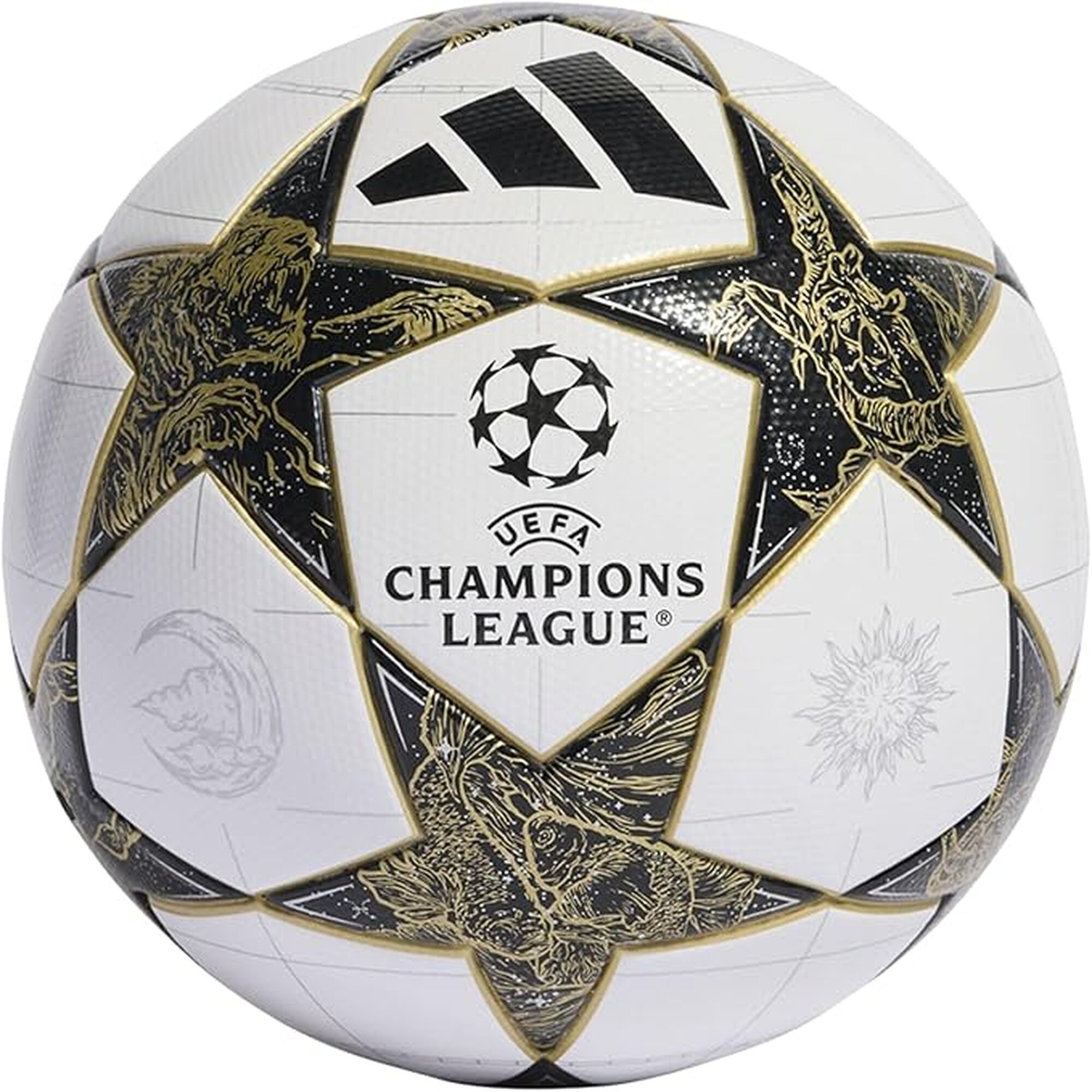 Decathlon Футбольный мяч Adidas UEFA Champions League LGE FIFA Quality Ball JZ9995, унисекс, белый УЕФА Чемпион Лига