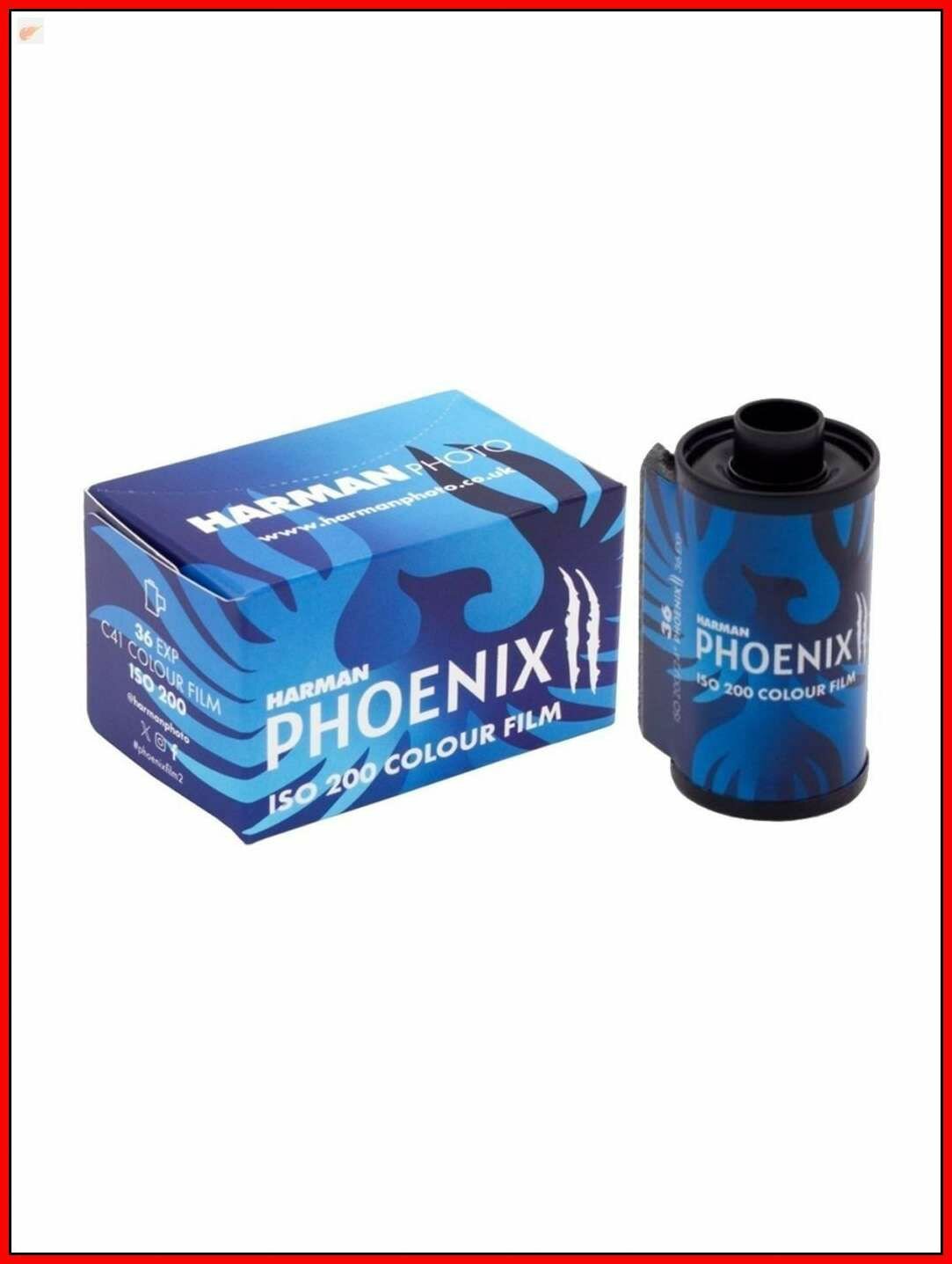 1 шт Фотопленка Феникс 2 поколения Harman Phoenix 200 Color Film, 36 кадров