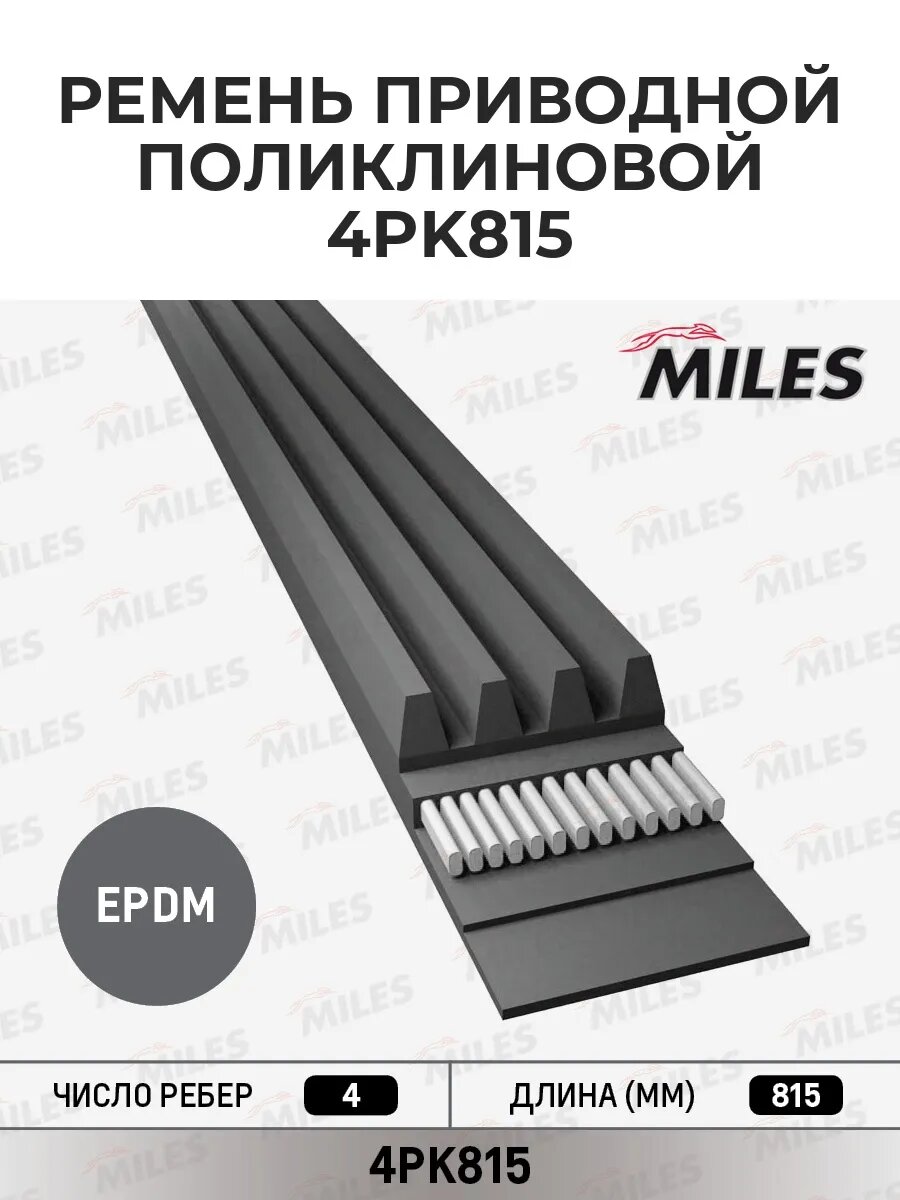 Ремень поликлиновой 4PK815