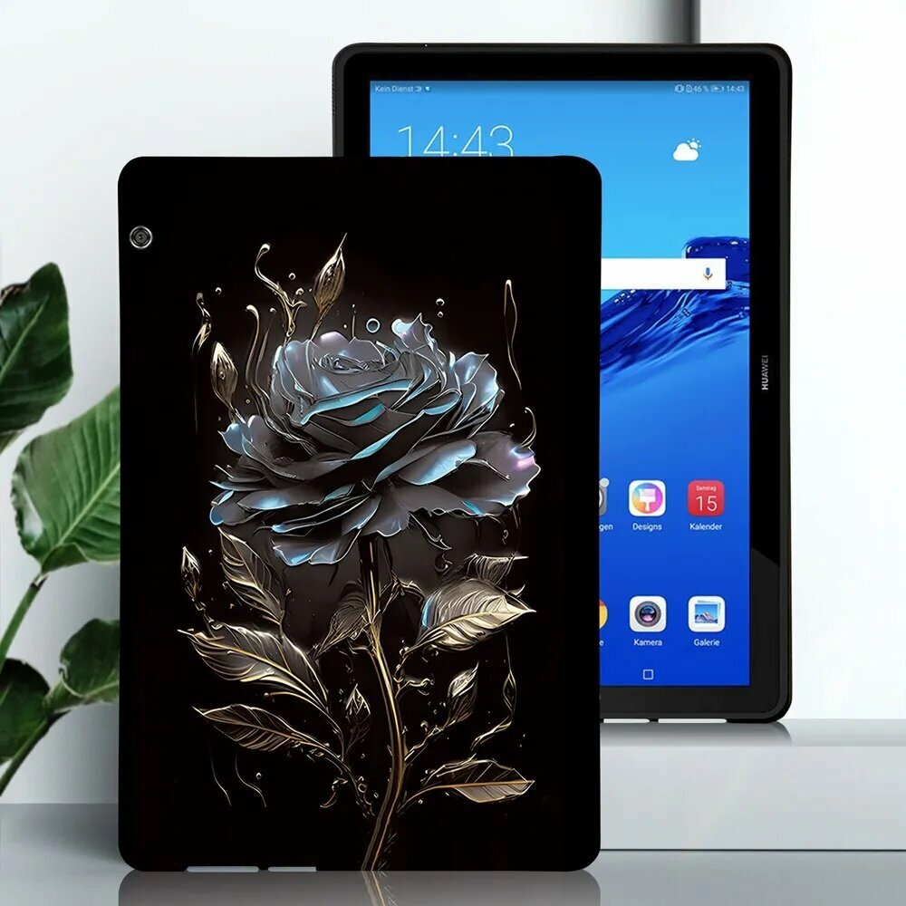 Чехол для Huawei MediaPad T5 10.1' / Хуавей Медиа Пад Т5, Мягкий силиконовый из ТПУ, противоударный чехол