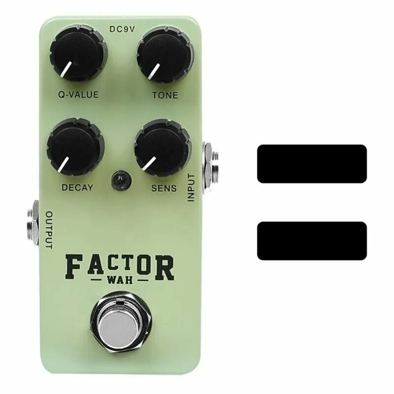Гитарный педаль эффектов с регулировкой дисторшн, - FACTOR WAH