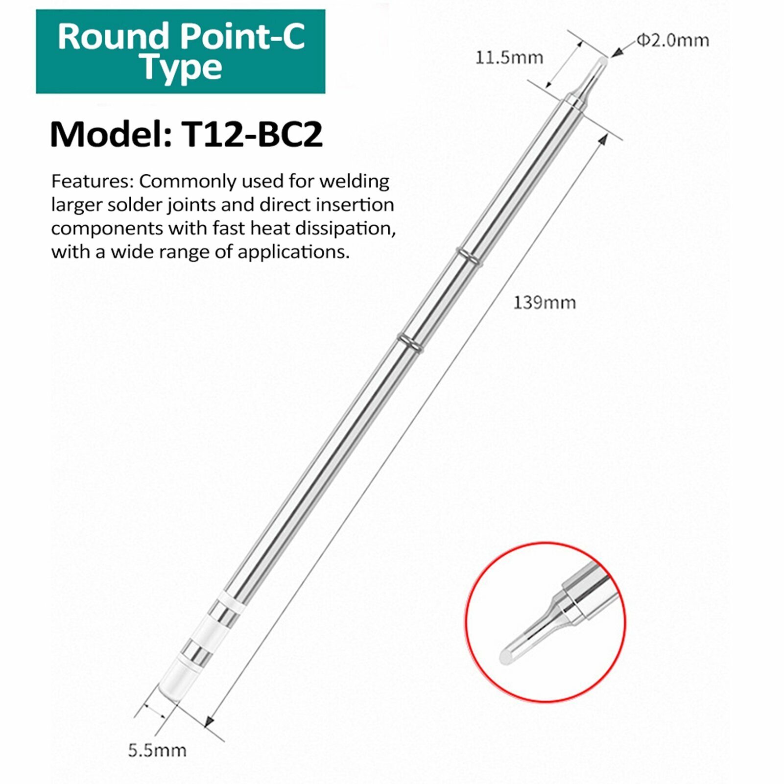 Жала T12 для паяльника, набор сменных наконечников, аксессуары для пайки, инструменты для ремонта и обслуживания