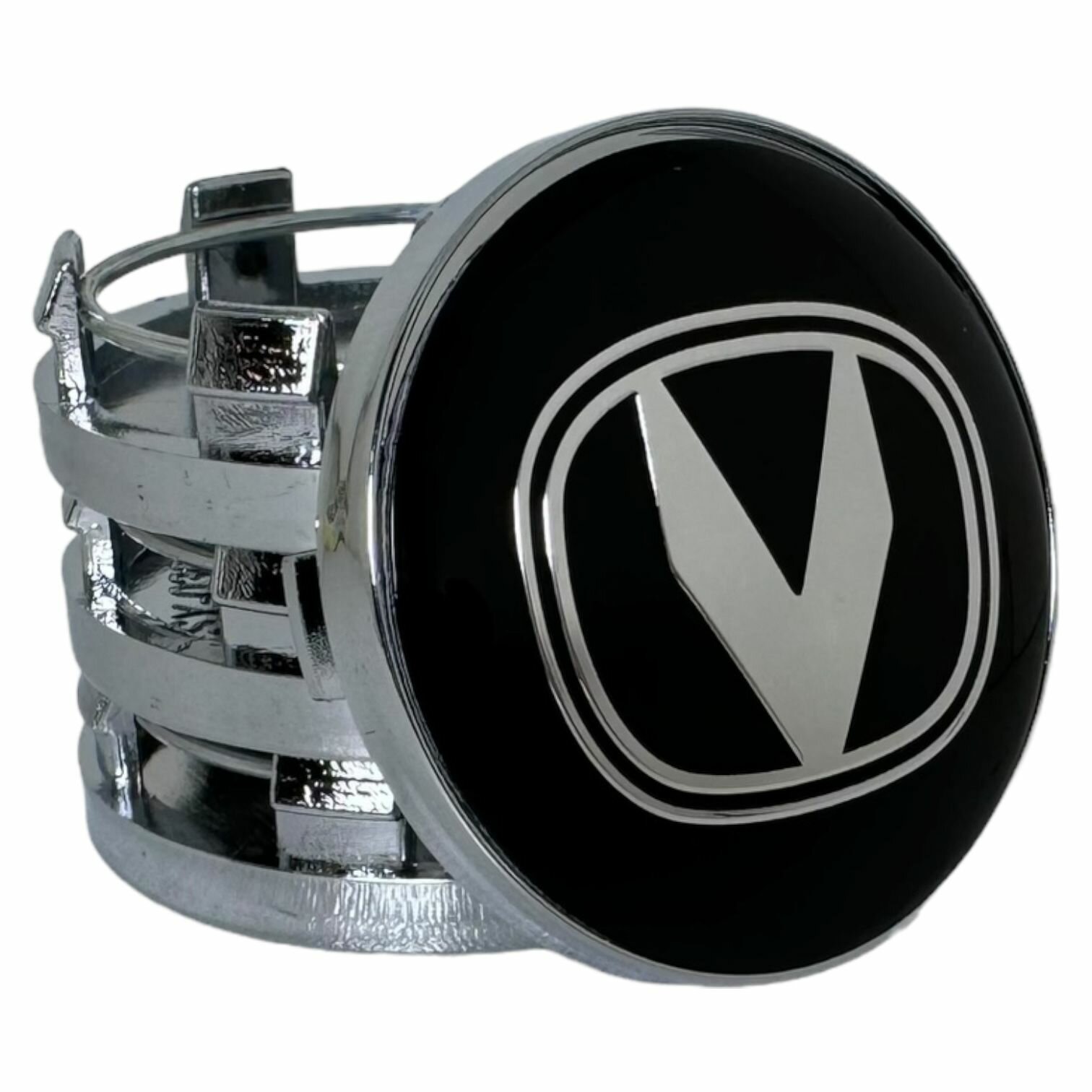 Колпачки заглушки на литые диски CHANGAN черный (чанган) 60/56/9, 4 колпачка