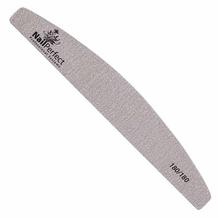 NailPerfect Halfmoon 180/180 Пилочки для ногтей 1шт
