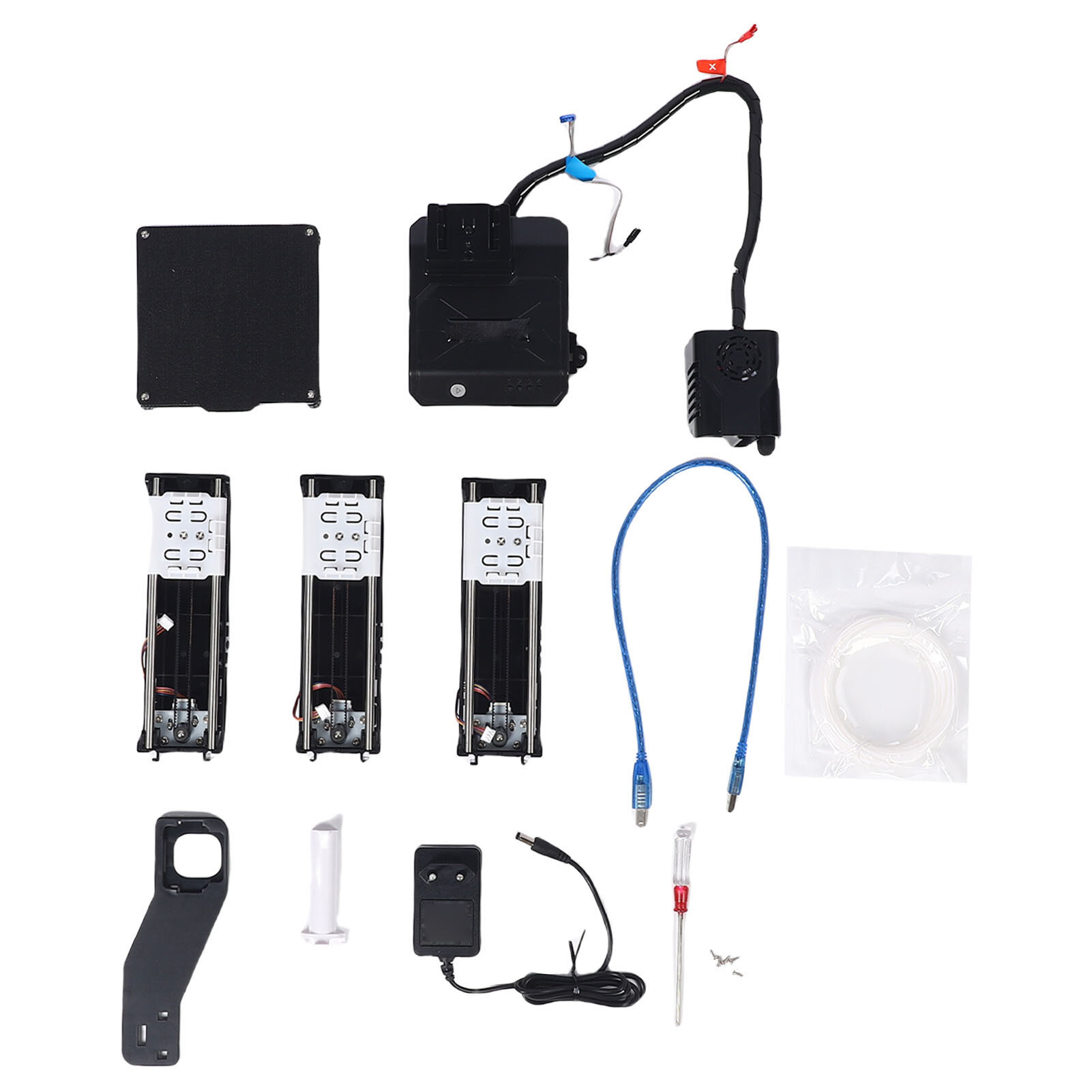 Начальный 3D-принтер, быстрый нагрев, 10x10x10 см, 32/64 бит, евророзетка