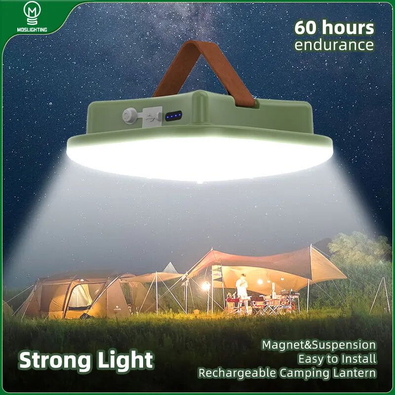 MOSLIGHTING LY04 Кемпинговый Фонарь, Зеленый, 9W, 1шт
