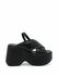 Босоножки Vic Matie Crossover plateau sandals, размер 40, black/black