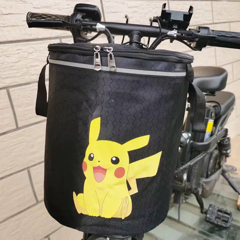 Корзина для велосипеда, передняя корзина, корзина для электрического скутера, складная корзина, холст, маленькая