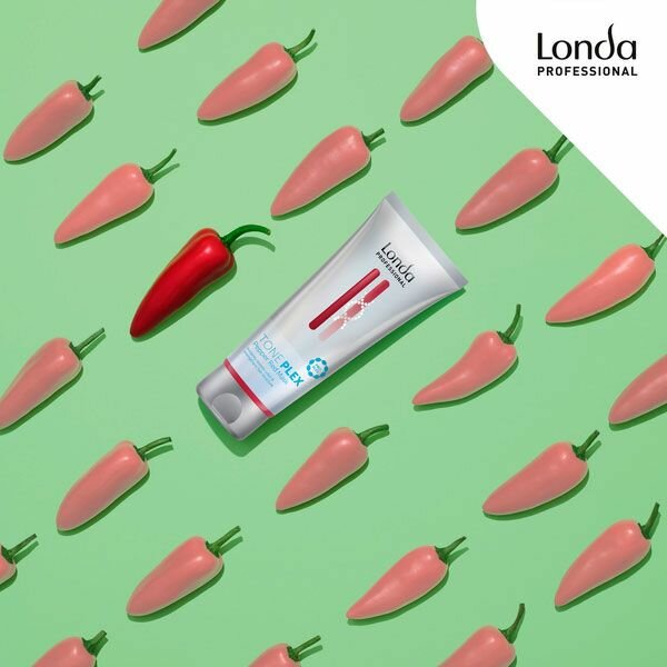 Londa Professional Маска оттеночная Красный перец TonePlex Mask, 200 мл