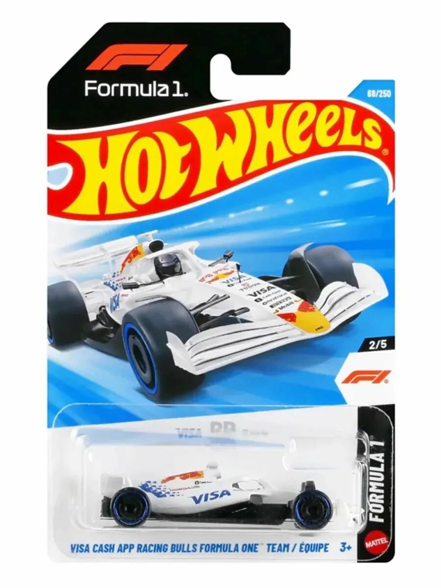 JJJ35 Hot Wheels машинка металлическая игрушка коллекционная масштабная модель Formula 1 кейс 2026