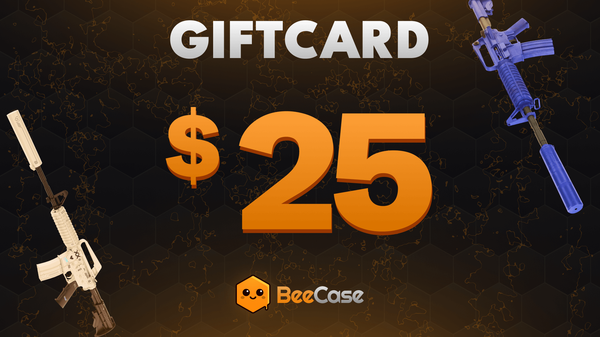 Bee-Case $25 Подарочная карта | купить цифровой ключ для активации в России
