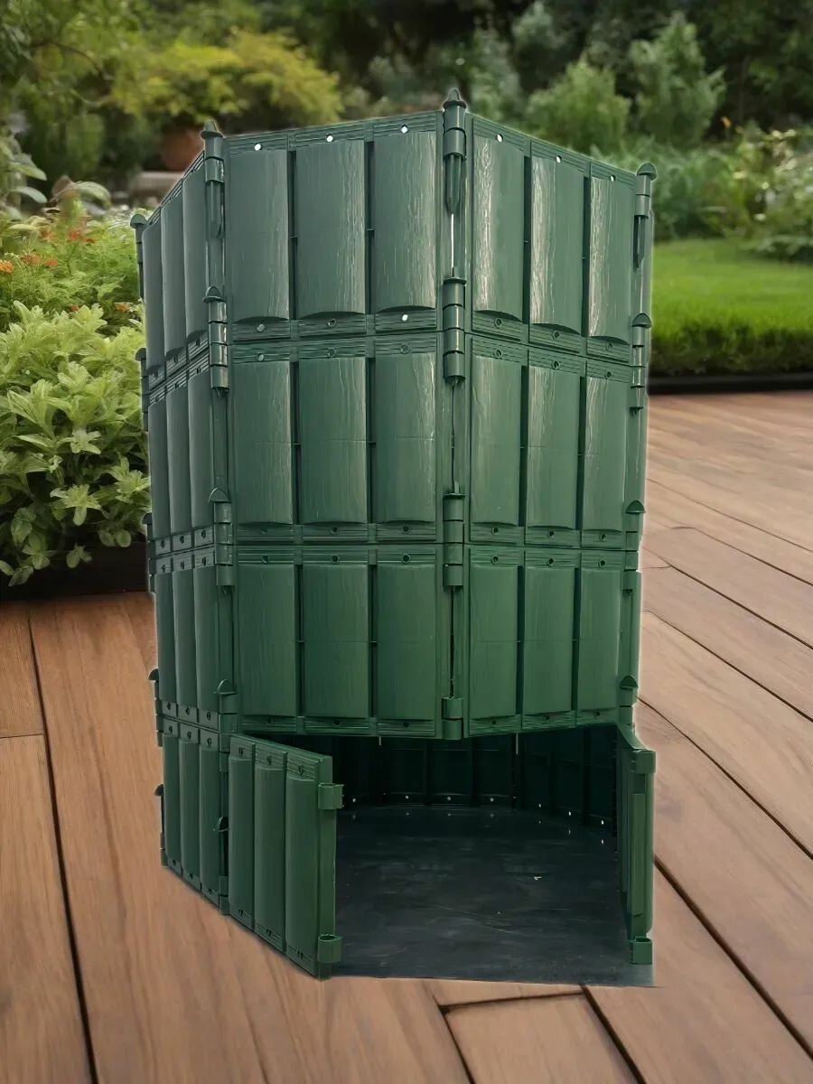 Компостер без крышки, без дна, морозоустойчивый пластик, 800л