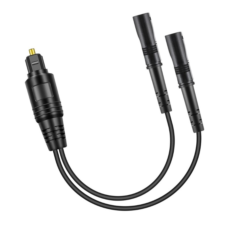 1 аудиокабель для цифрового усилителя мощности Toslink one-in-two SPDIF audio optical fiber