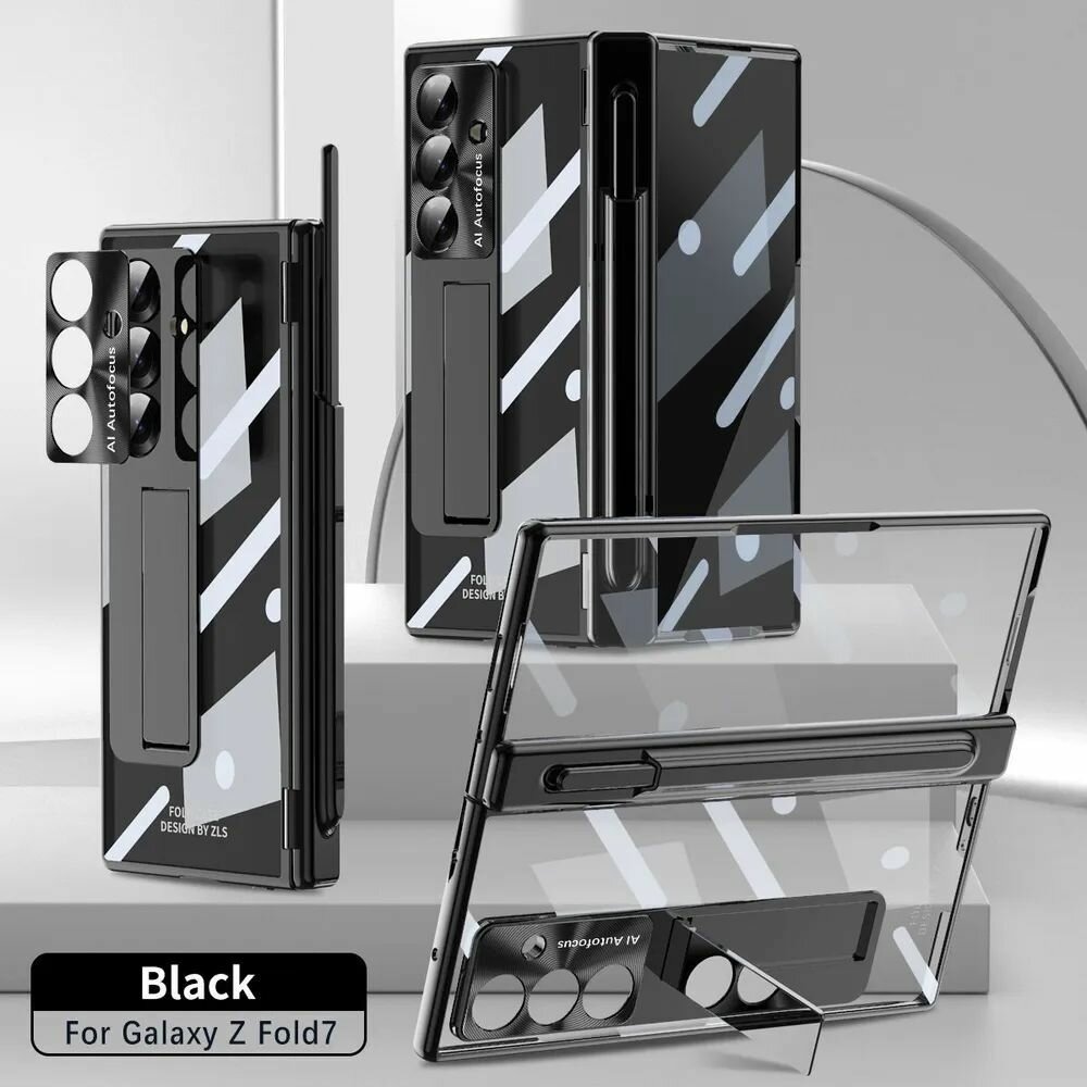 Магнитный шарнир для размещения пера, оснащенный стилусом, представлен в эксклюзивном чехле для смартфонов Samsung Galaxy Z Fold7 и Самсунг Галакси Z Fold7