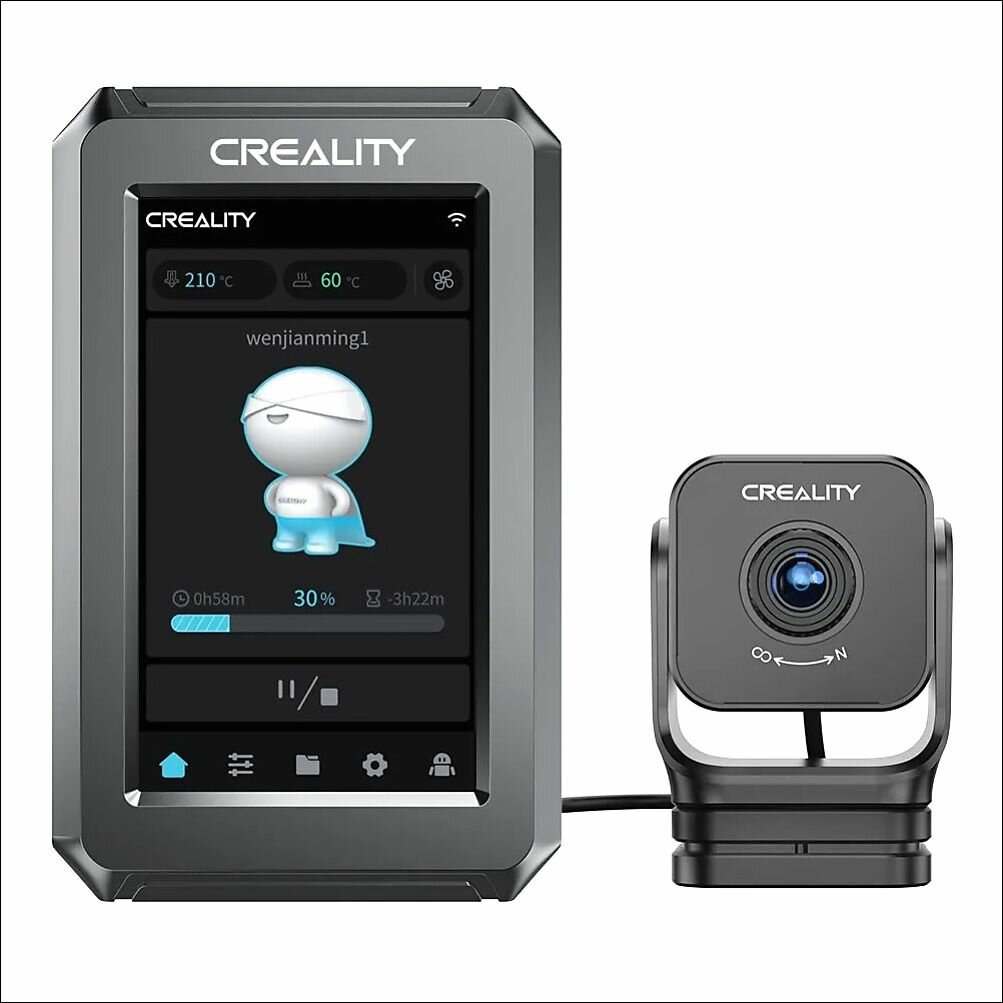 Creality Nebula Smart Kit для экшн-камеры сенсорный дисплей ночное видение таймлапс