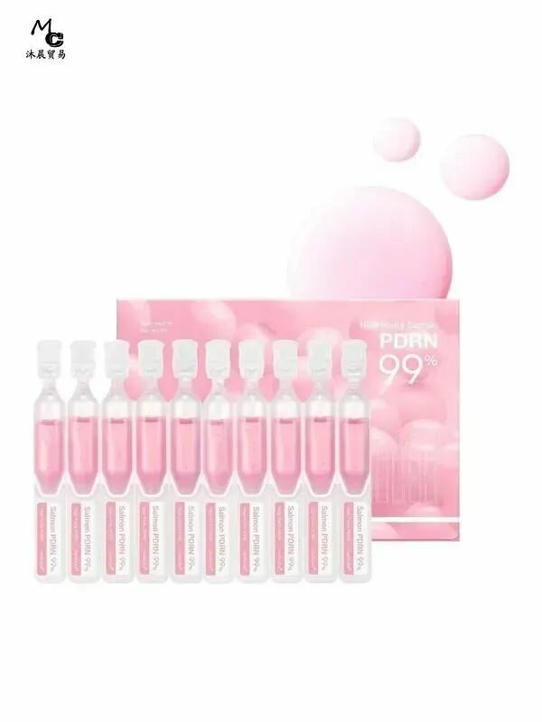 Интенсивные ампулы Medicube PDRN Pink One Day Serum мгновенное сияние и упругость с 99% ДНК лосося