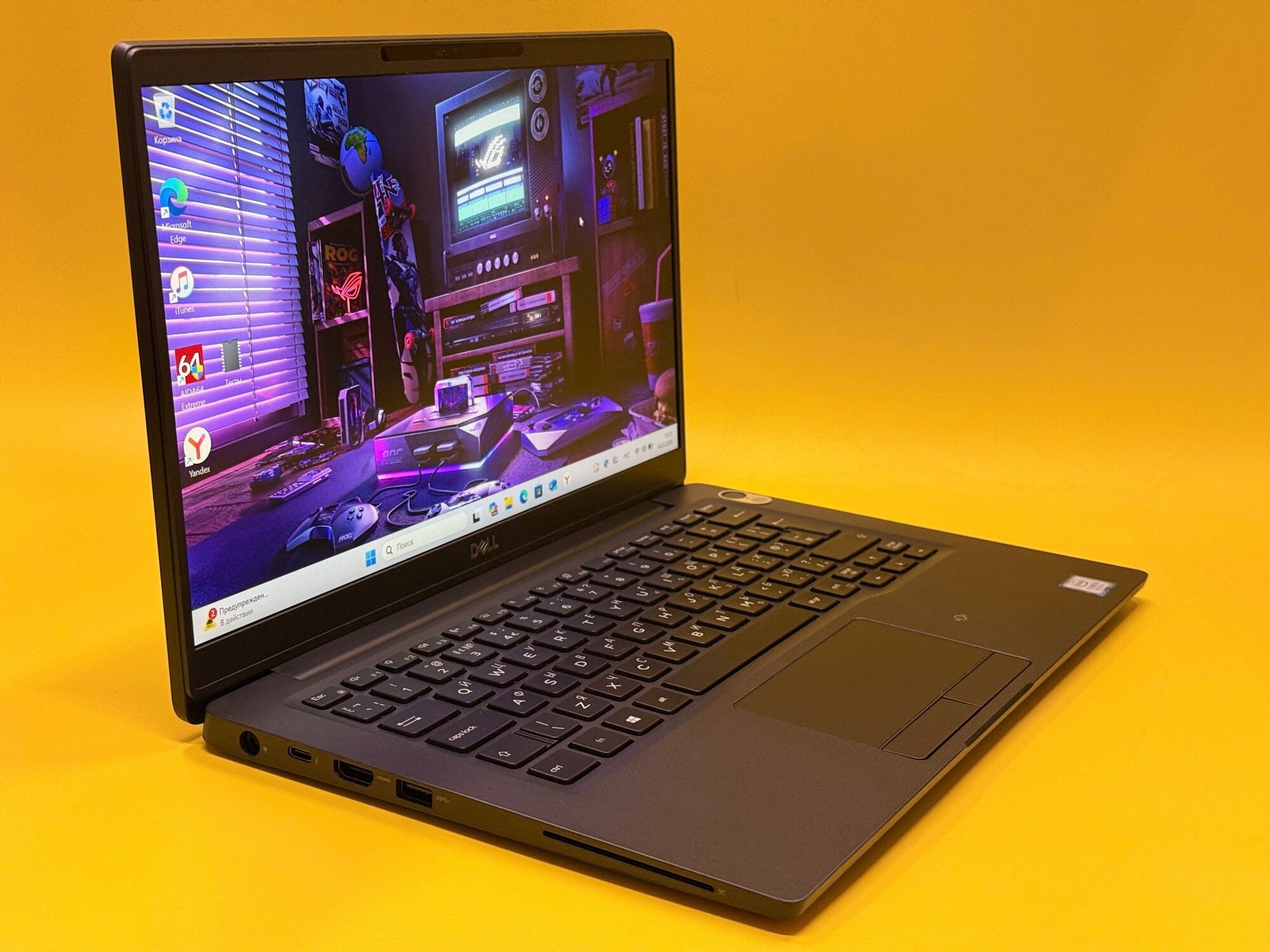 Ноутбук DELL Latitude 7400 2021 Core i5-8265U 4 ядра x 1.8Ггц / Ram 16Gb / SSD 256Gb / Windows 11 Pro