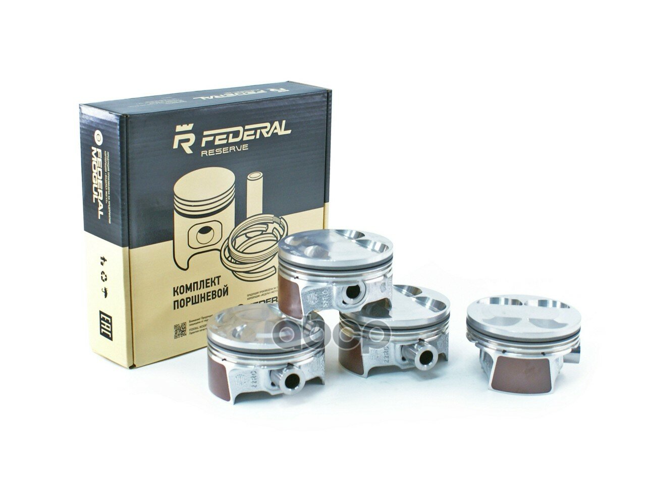 Поршни "автоваз" Приора 83,0 A (поршни+пальцы) безвтыковые (упак Federal Mogul Germany ) 16v FEDERAL RESERVE арт. 21127.10040.