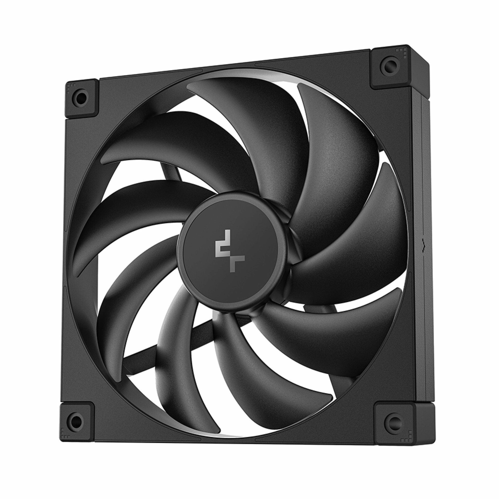 Вентилятор для корпуса DEEPCOOL FD14 140x140x25мм (PWM, черный, 400-1650об/мин) Color BOX