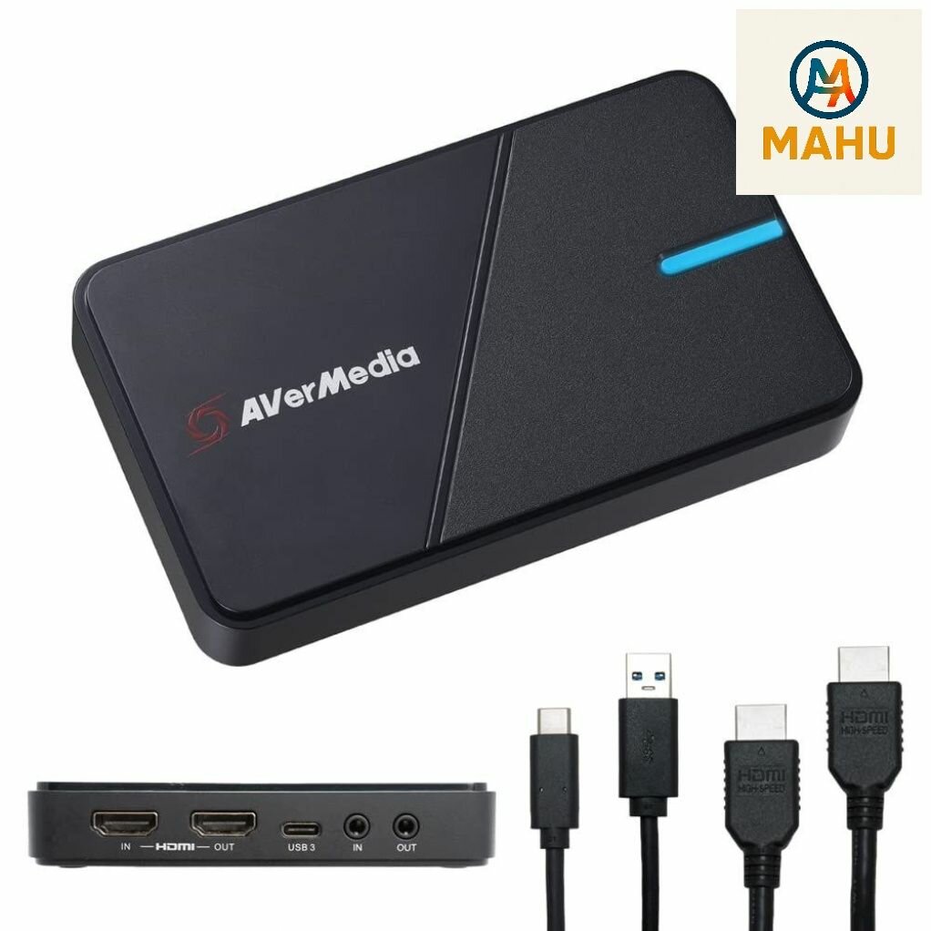 AVerMedia GC551G2 Live Gamer Extreme 3 для геймеров, обеспечивающий запись 4K HDR и VRR с консолей PS5, Xbox Series X/S, Xbox One, PS4, Nintendo Switch на компьютерах