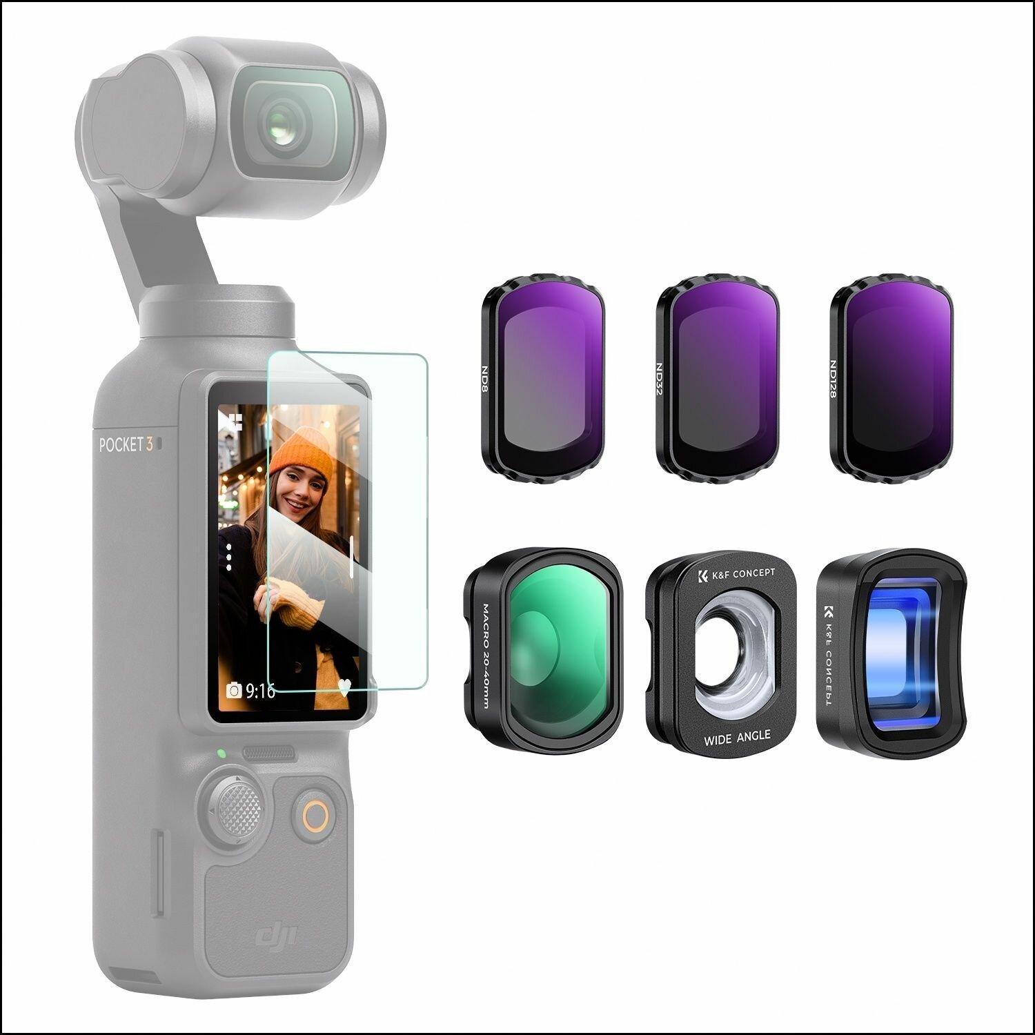 Эксклюзивный светофильтр для камеры OSMO Pocket 3