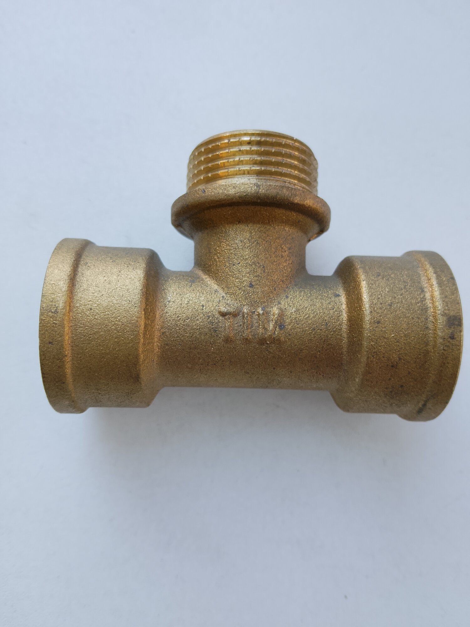 Тройник латунь 3/4 ВР х 3/4 НР х 3/4 ВР TIM.