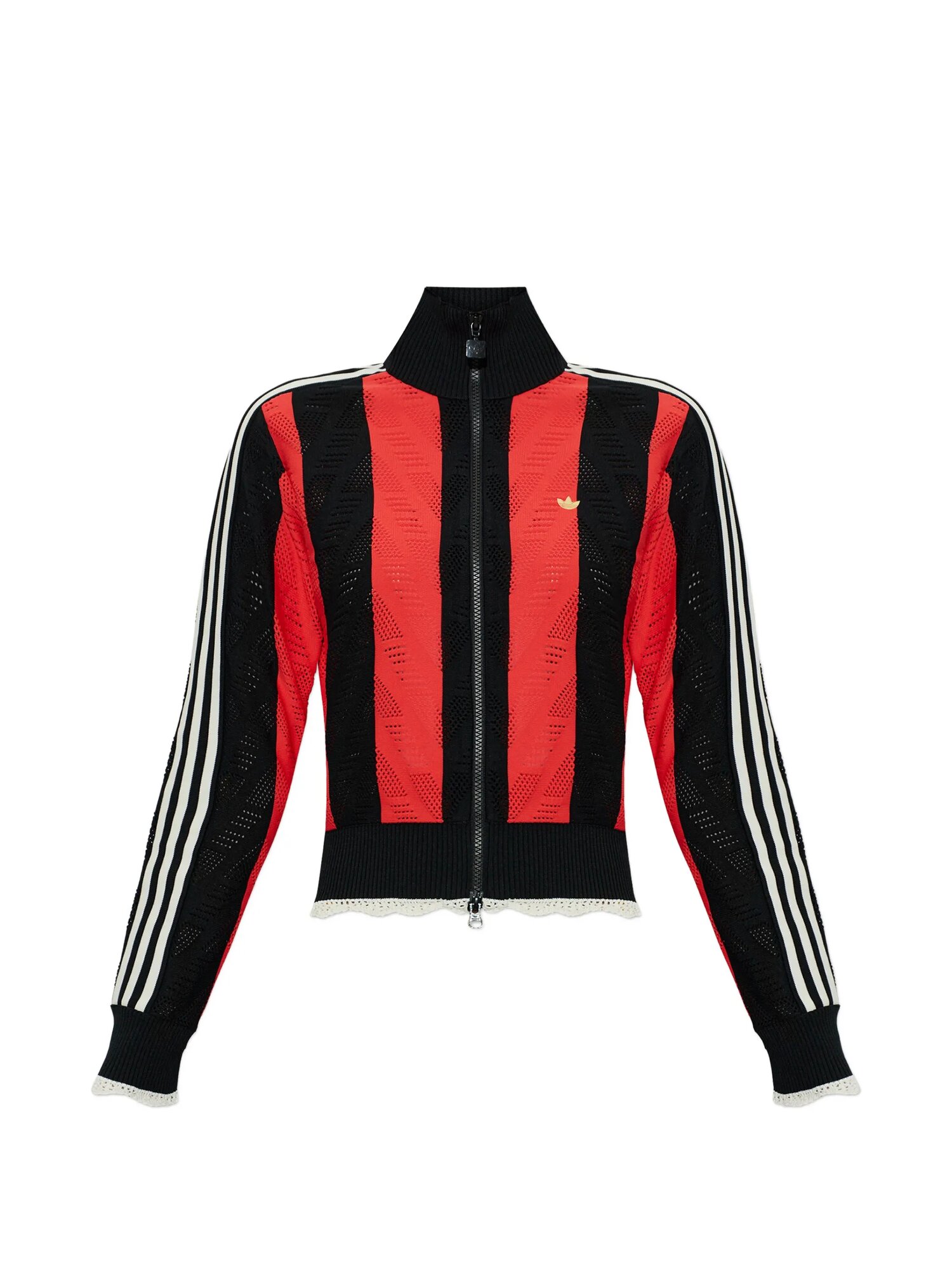 Кардиган Striped logo-appliqué cardigan