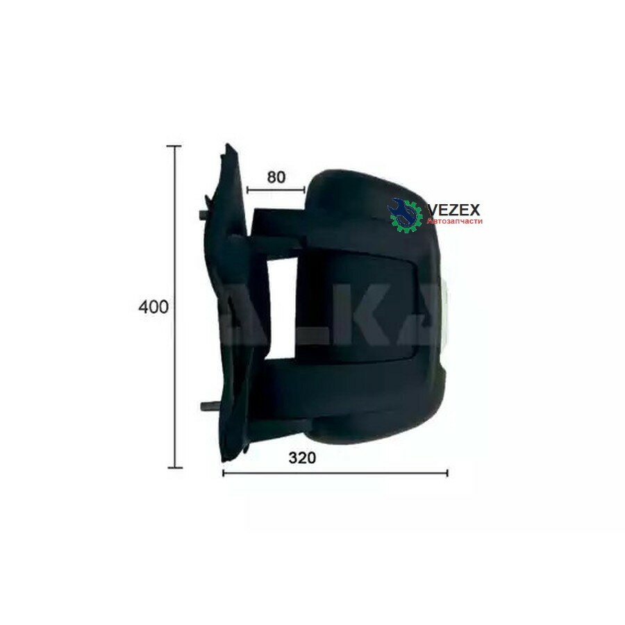 ALKAR 9202922 Зеркало боковое