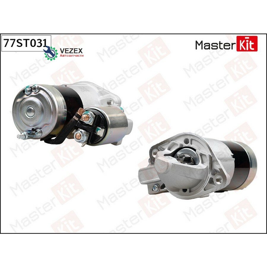 MASTERKIT 77ST031 Стартер HYUNDAI SANTA FE 2.0/2.4 01-06 (1.2kw) Masterkit