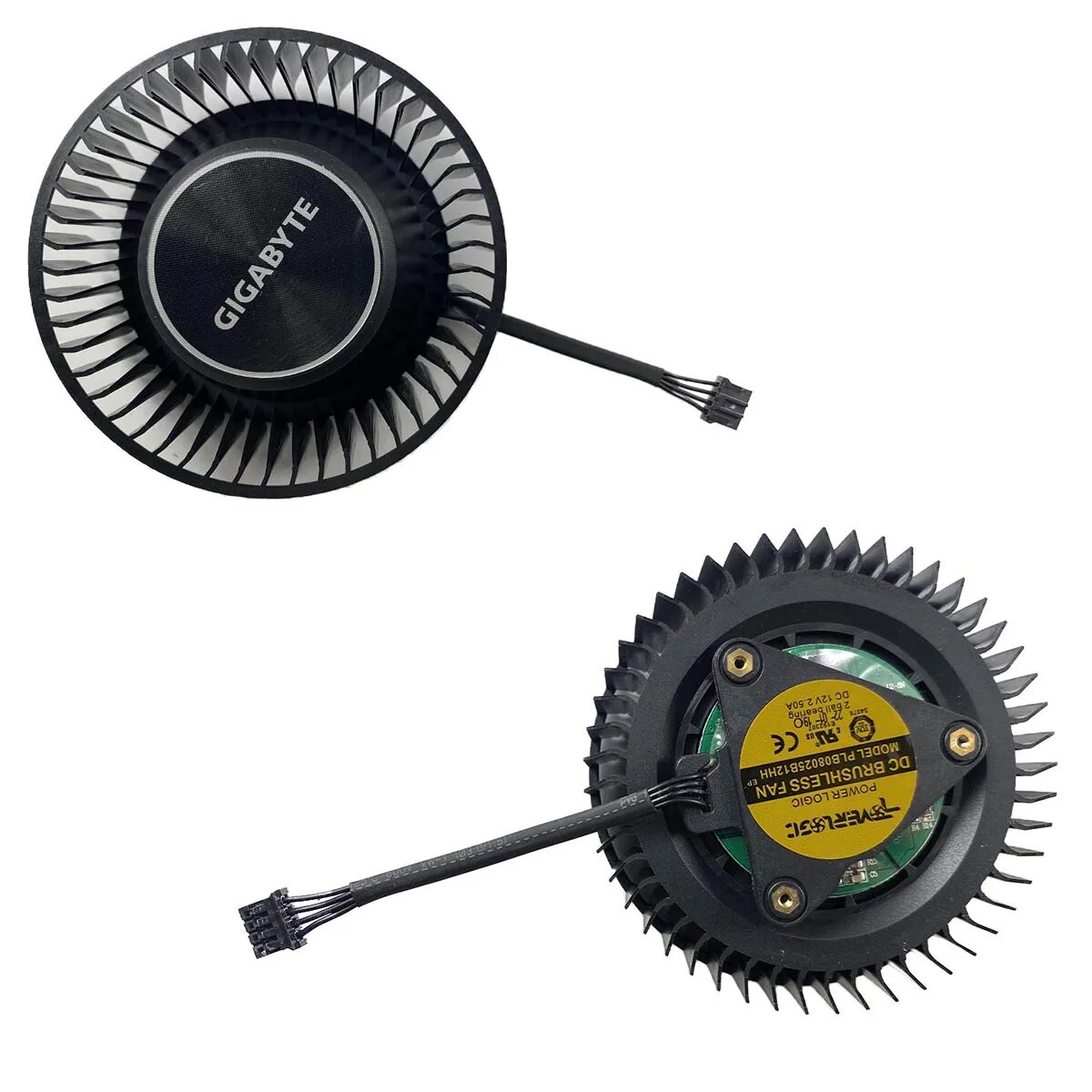 Новый для GIGABYTE GeForce RTX 3080 3080ti 3090 4090 4090D TURBO, сменный вентилятор для видеокарты PLB08025B12HH