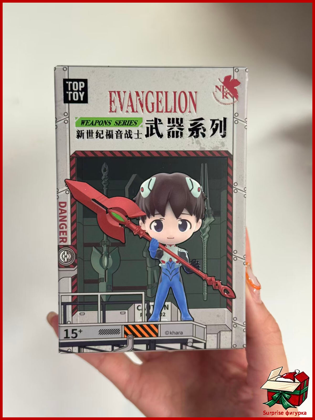 Коллекционная фигурка Слепая коробка TOPTOY EVANGELION NERV WEAPONS Series Blind Box Figures