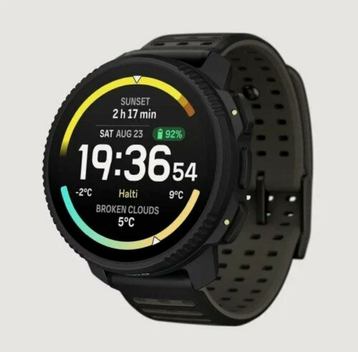 Часы Suunto Vertical 2 All Black, черные, сапфировое стекло, спортивные