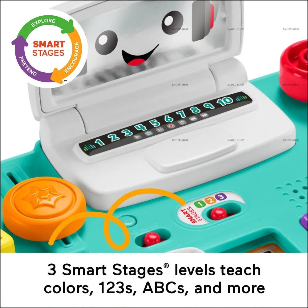 Музыкальная игрушка Fisher-Price Mix & Learn DJ Table Развивающая игрушка для детей — фото 1