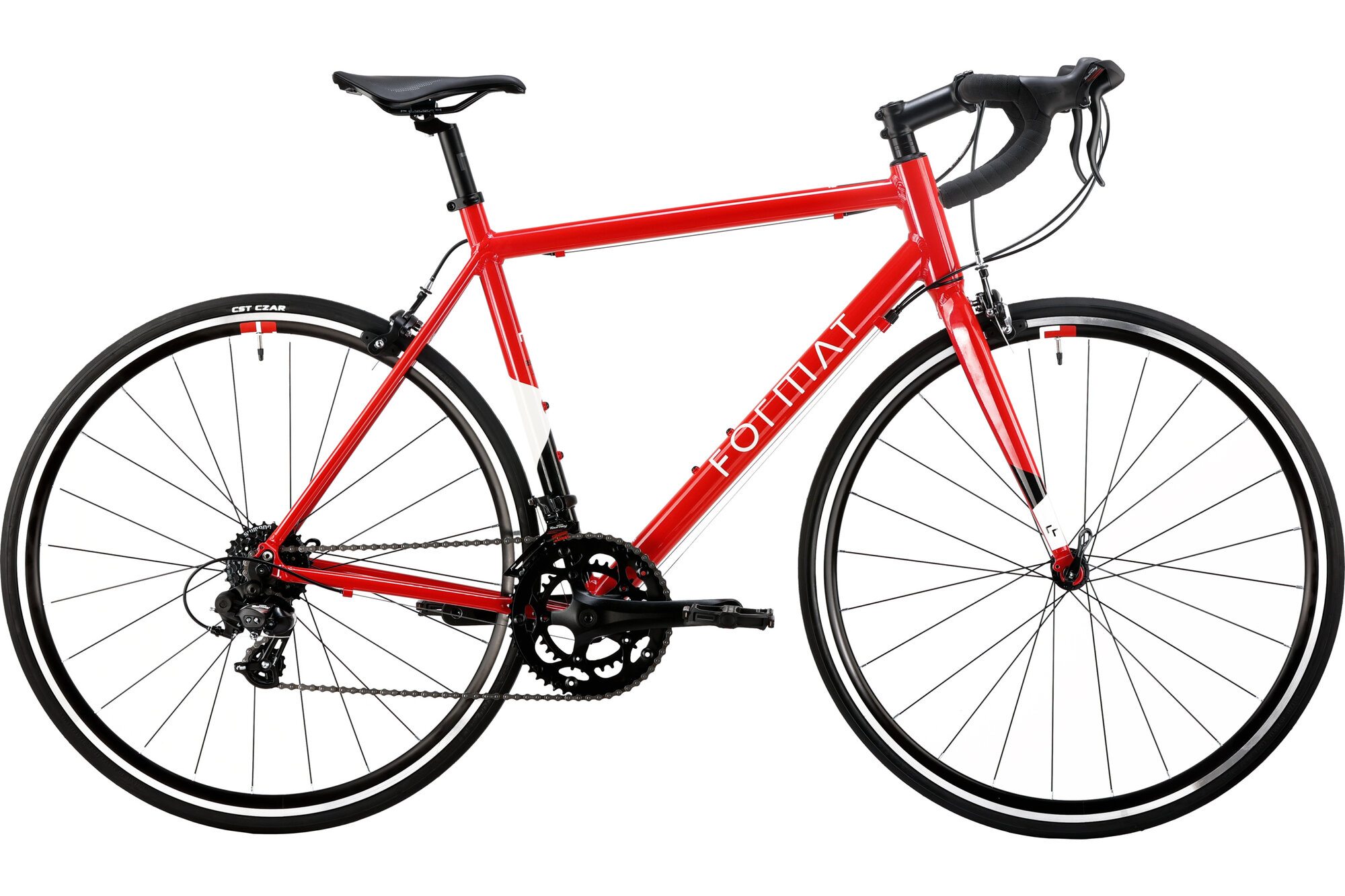 Велосипед FORMAT 2232 700C 2025 (требует финальной сборки), Цвет красный, Размер 540мм