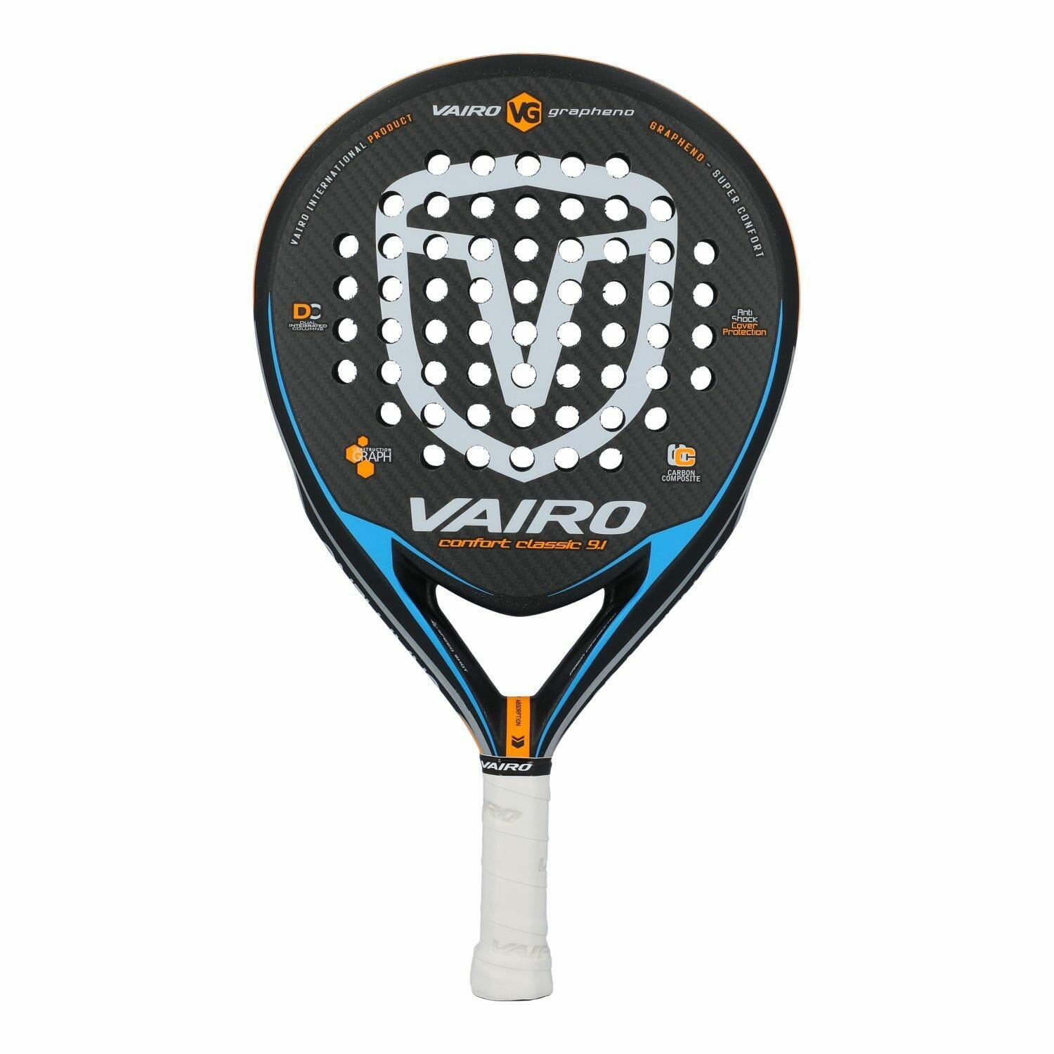 DECATHLON ракетка для падел тенниса Vairo Grapheno Confort 2023, черный/синий