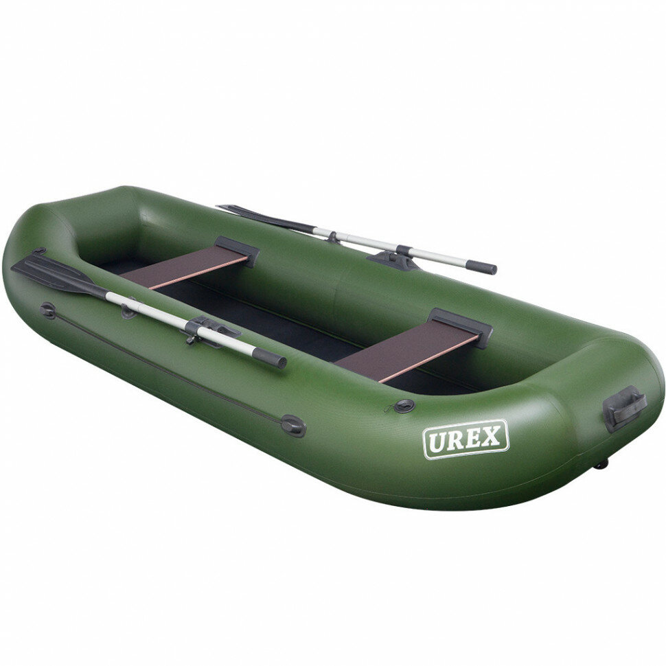 Лодка Урал-Экспедиция UREX-22, двухместная, надувная, с поворотными уключинами,