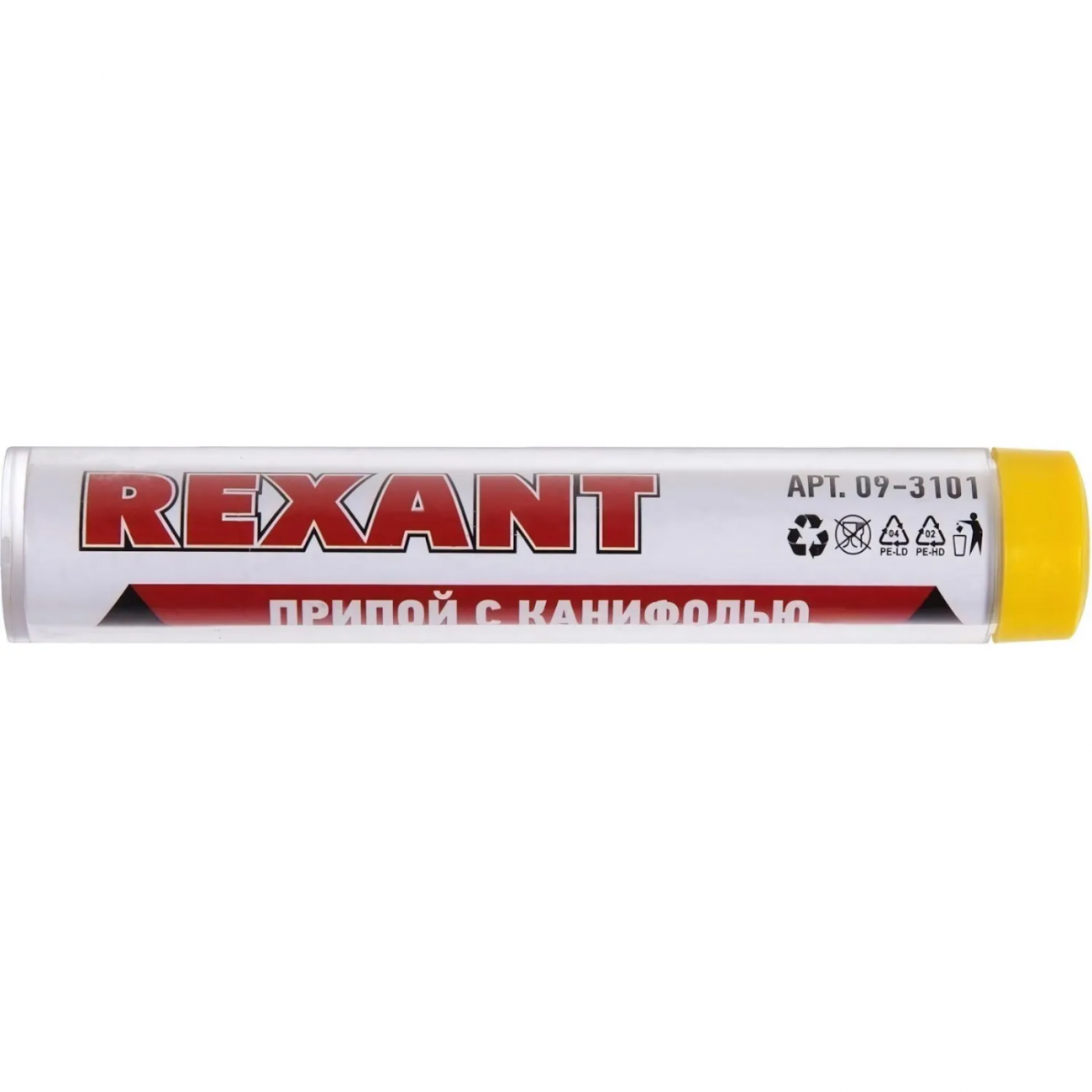 Припой с канифолью REXANT, 10 г, ПОС-61, d=1.0 мм (09-3101) 1075735 438901