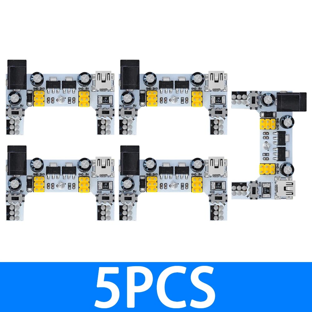 Детская макетная плата белая 5pcs