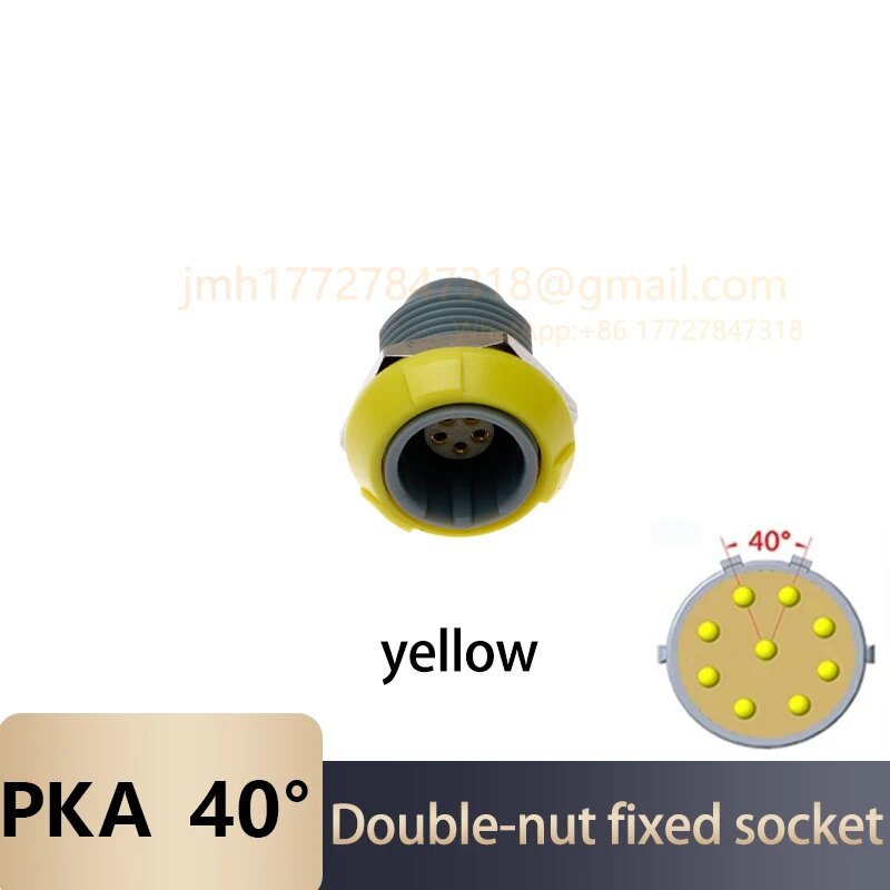 Разъемы 1P. PRA. PKA.40° для медицинских устройств