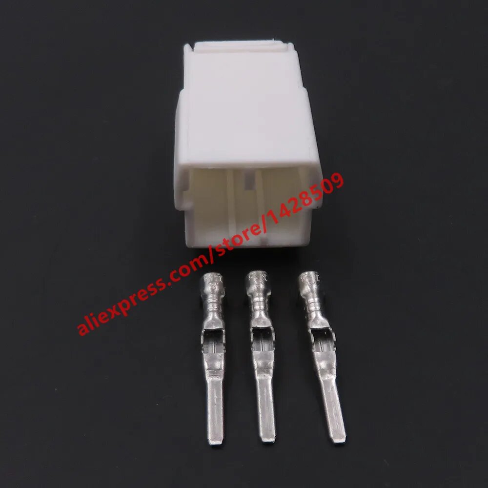 Автомобильный разъем «мама-папа» 3-контактный 1000V 1 set male