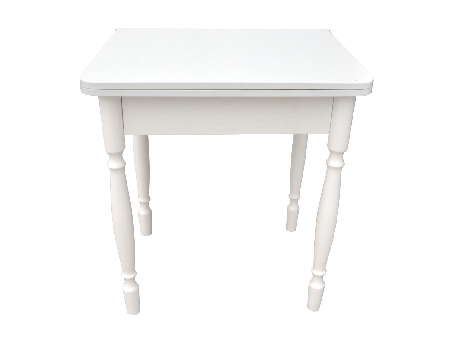 Стол Катрин Ломберный раскладной без ящика 60х60 Белый Размеры: Высота 725мм Глубина 600мм Ширина 600мм