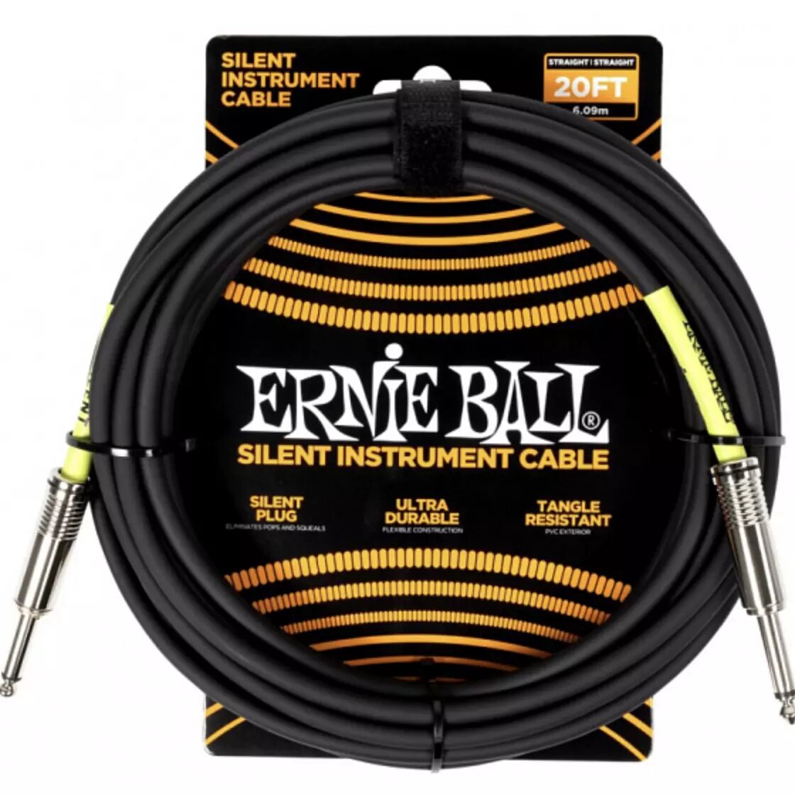 Кабель аудио 1xJack - 1xJack Ernie Ball 6473 6.0m