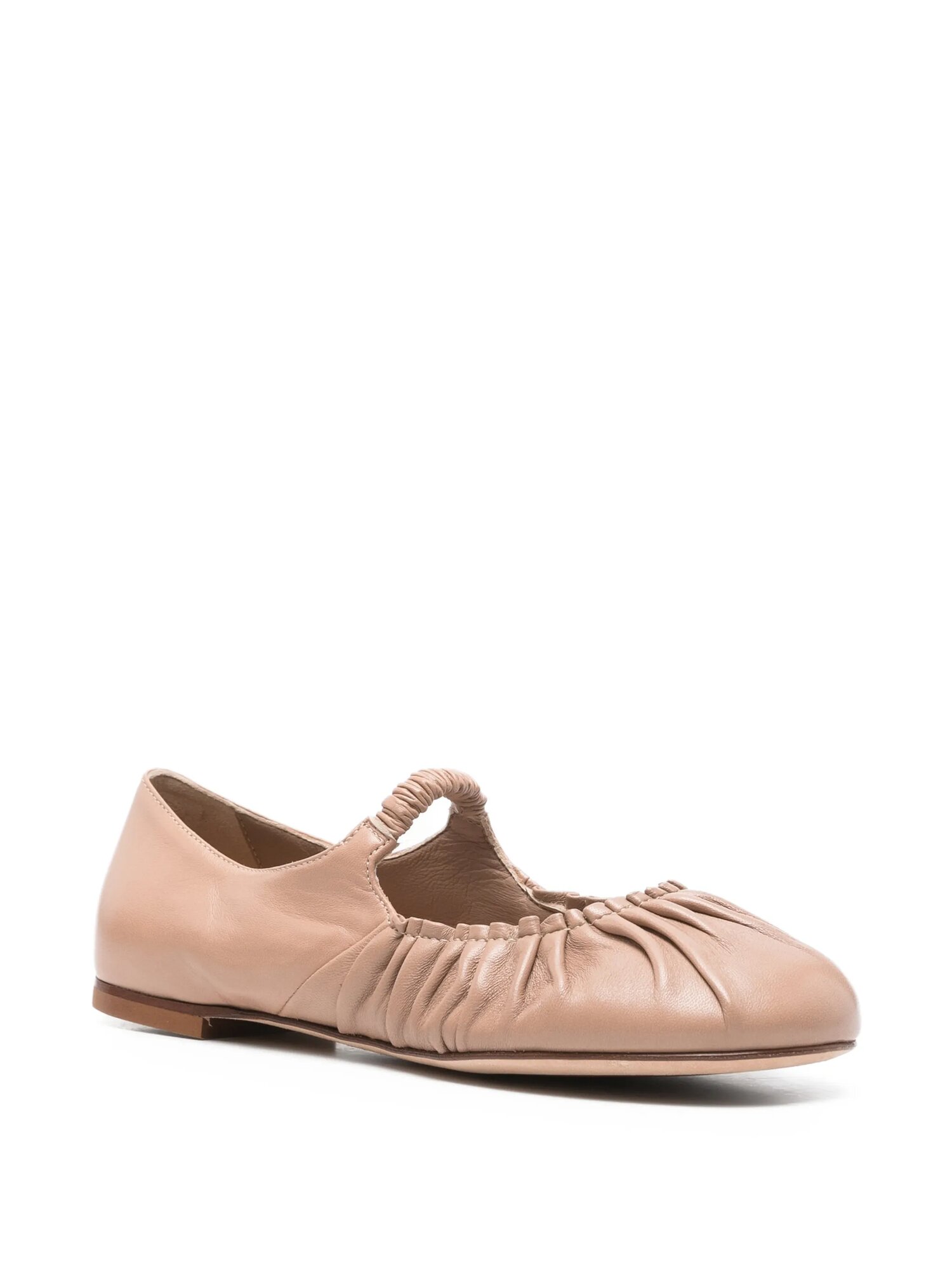 Балетки Lorena Paggi Ruched-strap ballet flats, размер 38, разноцветный — фото 1