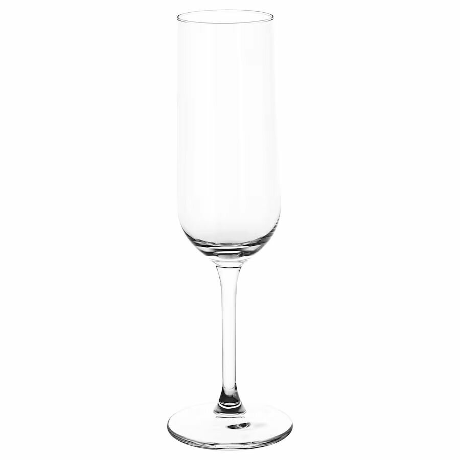 Бокал хедерлиг икеа (HEDERLIG IKEA), 220 мл, прозрачный