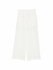 Брюки SU Wide-leg trousers, размер 44, бежевый/белый