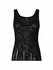 Топ Pinko Ribbed top, размер L, black/black