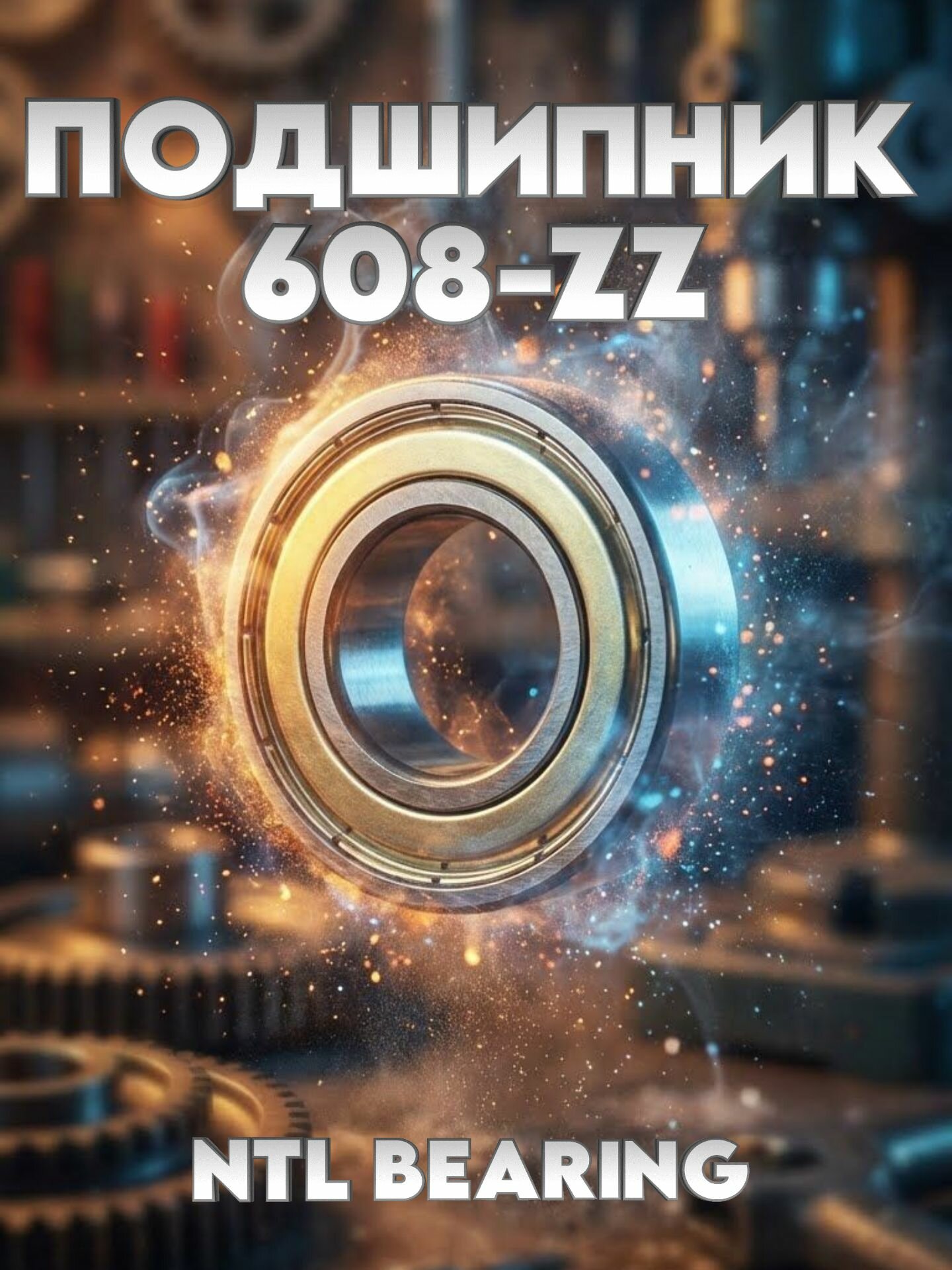 Подшипник на скейтборд Footwork на колеса NTL BEARING - 1 ШТ.